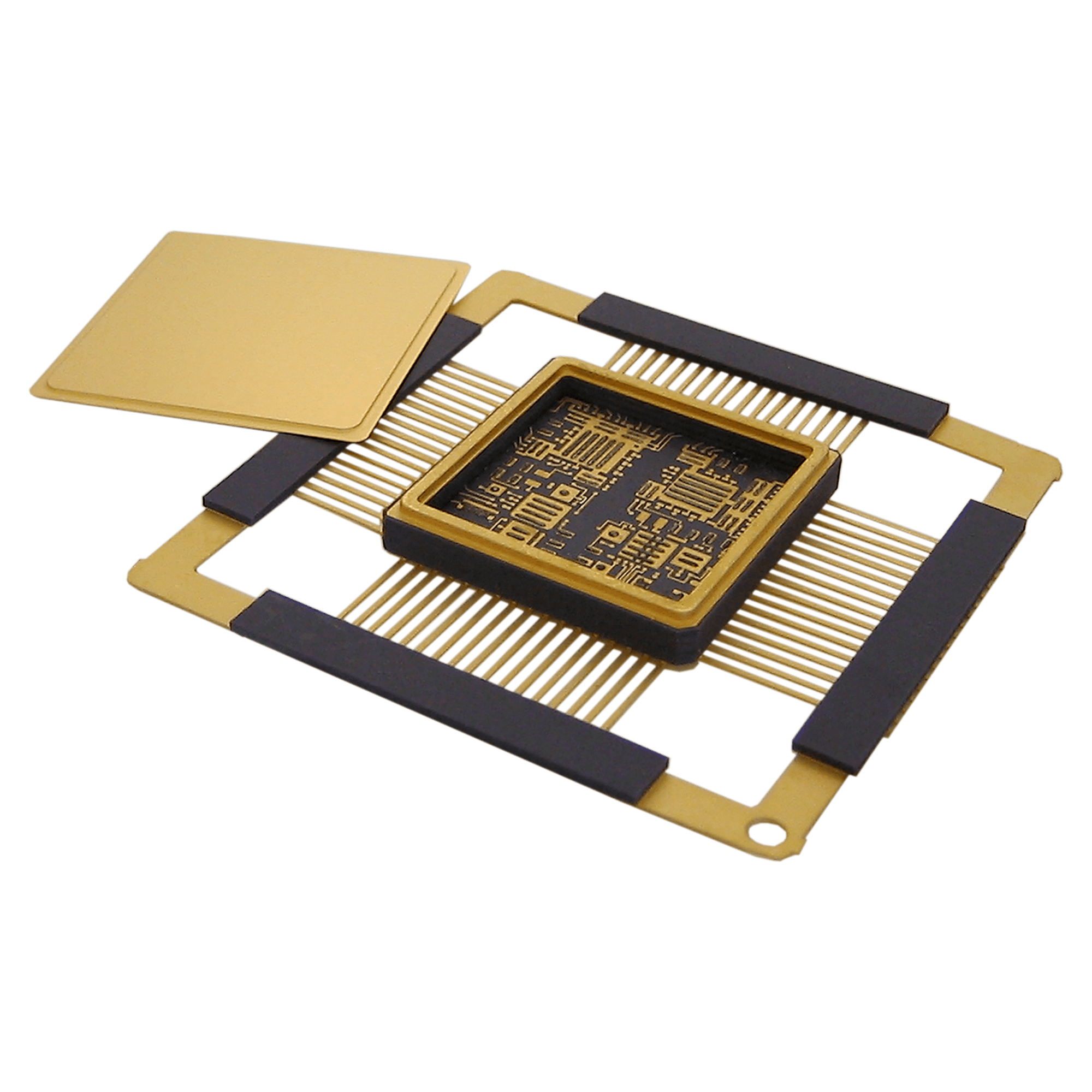 Step Lids - Precision Etched Metal Packaging Components
